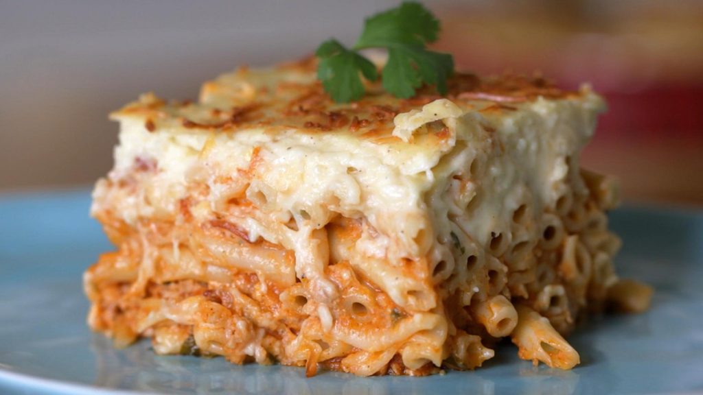 Pasticcio with chicken minced meat & mustard cream – Condito